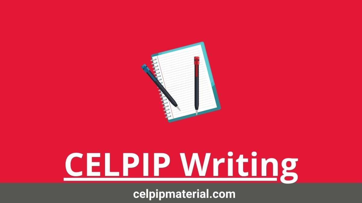CELPIP Writing - CelpipMaterial.com