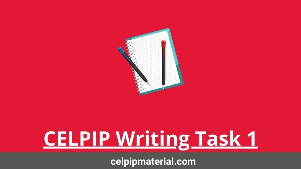 CELPIP Writing Task 2 - CelpipMaterial.com