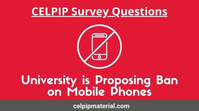 Experimentation on Animals Survey CELPIP Writing